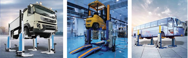 Mobile Vehicle Columns - Garage Equipment & MOT Suppliers