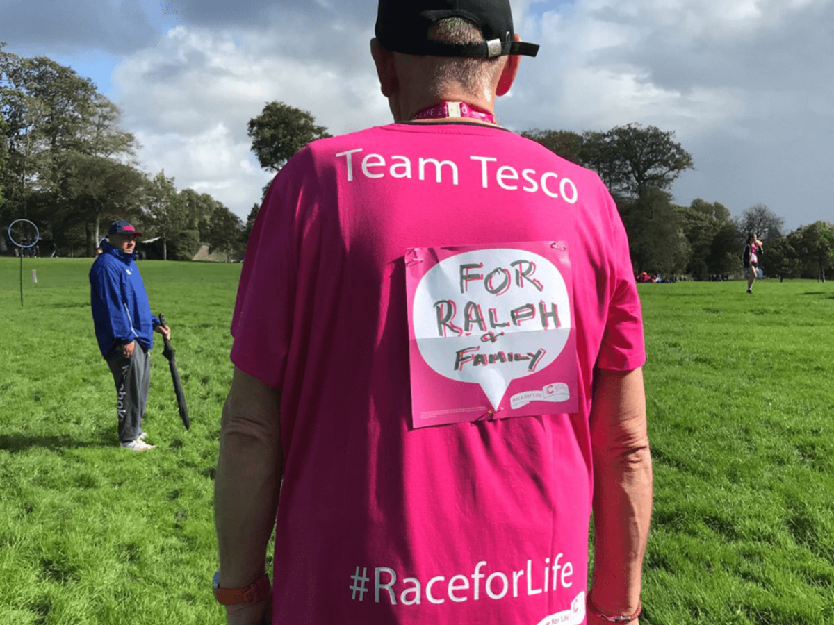 V-Tech Sponsor Race for Life Runner