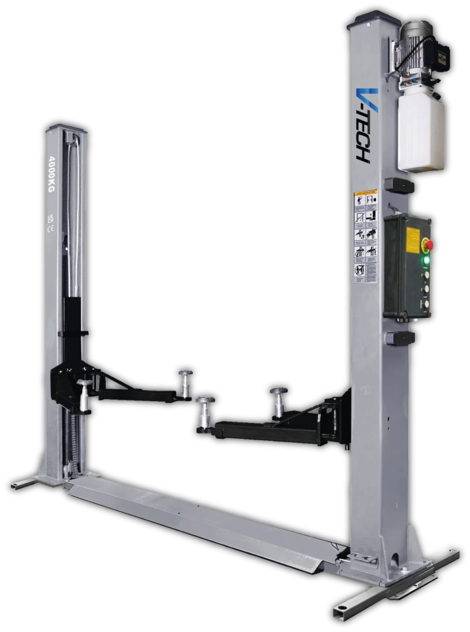 VT-T40E 4T 2 Post Based Lift with H Frame